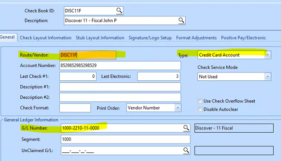 Setup to Process Credit Card Transactions