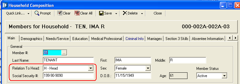 Where does 50058 information pull from